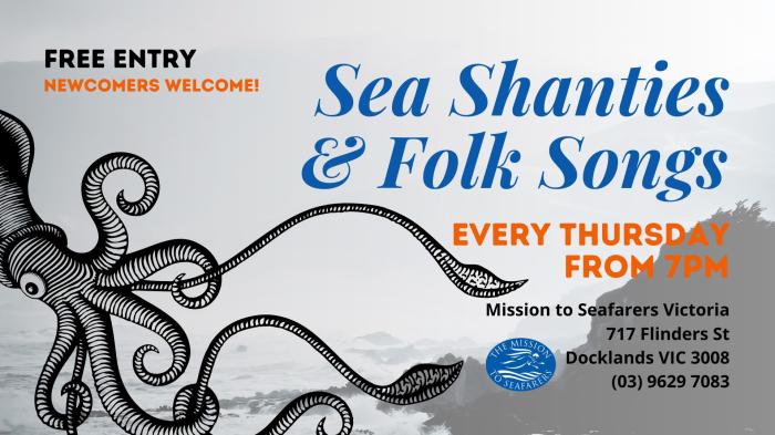 Sea Shanties and Folk Songs | Only Melbourne